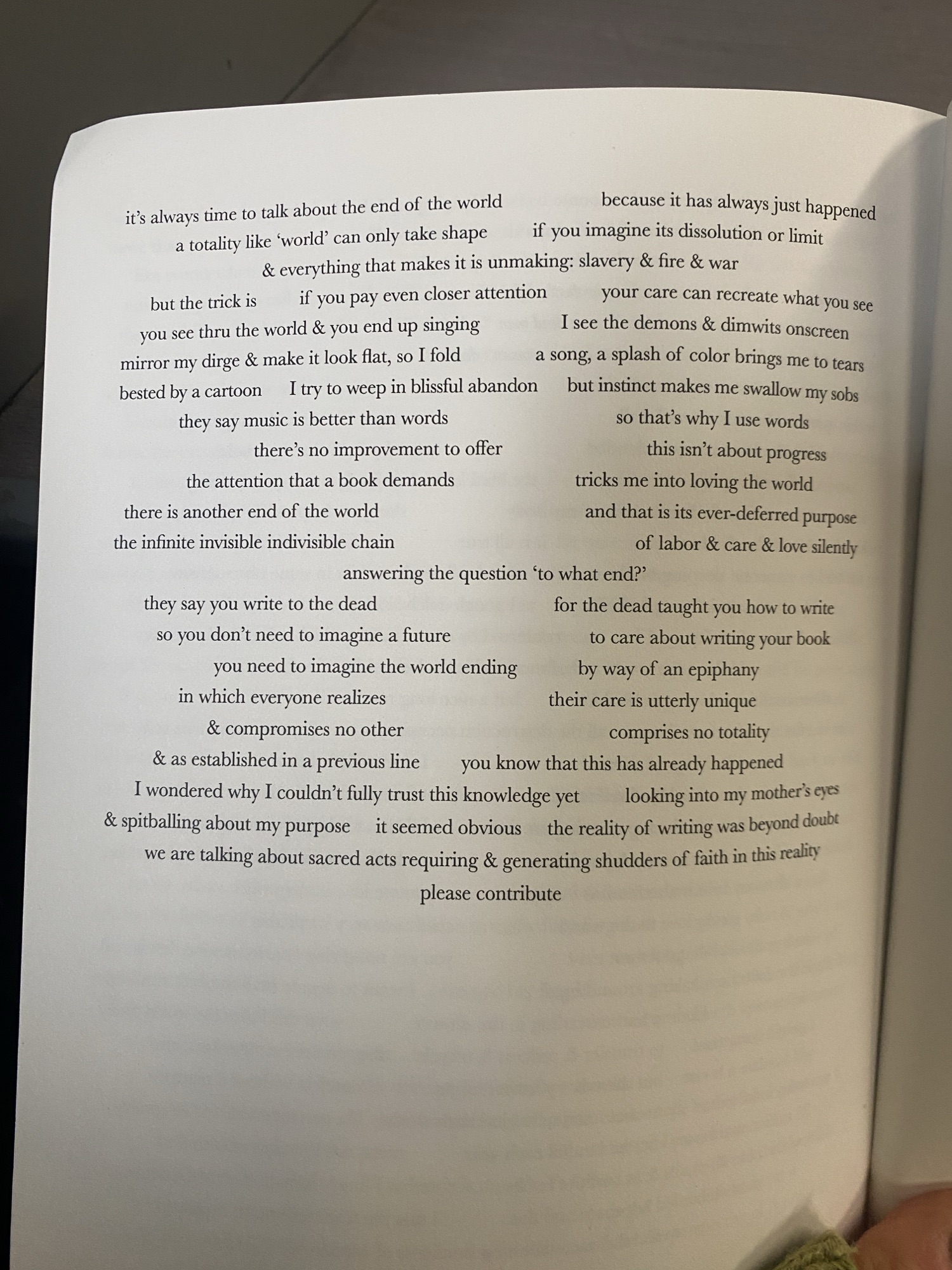 it’s always time to talk about the end of the world – mariaology